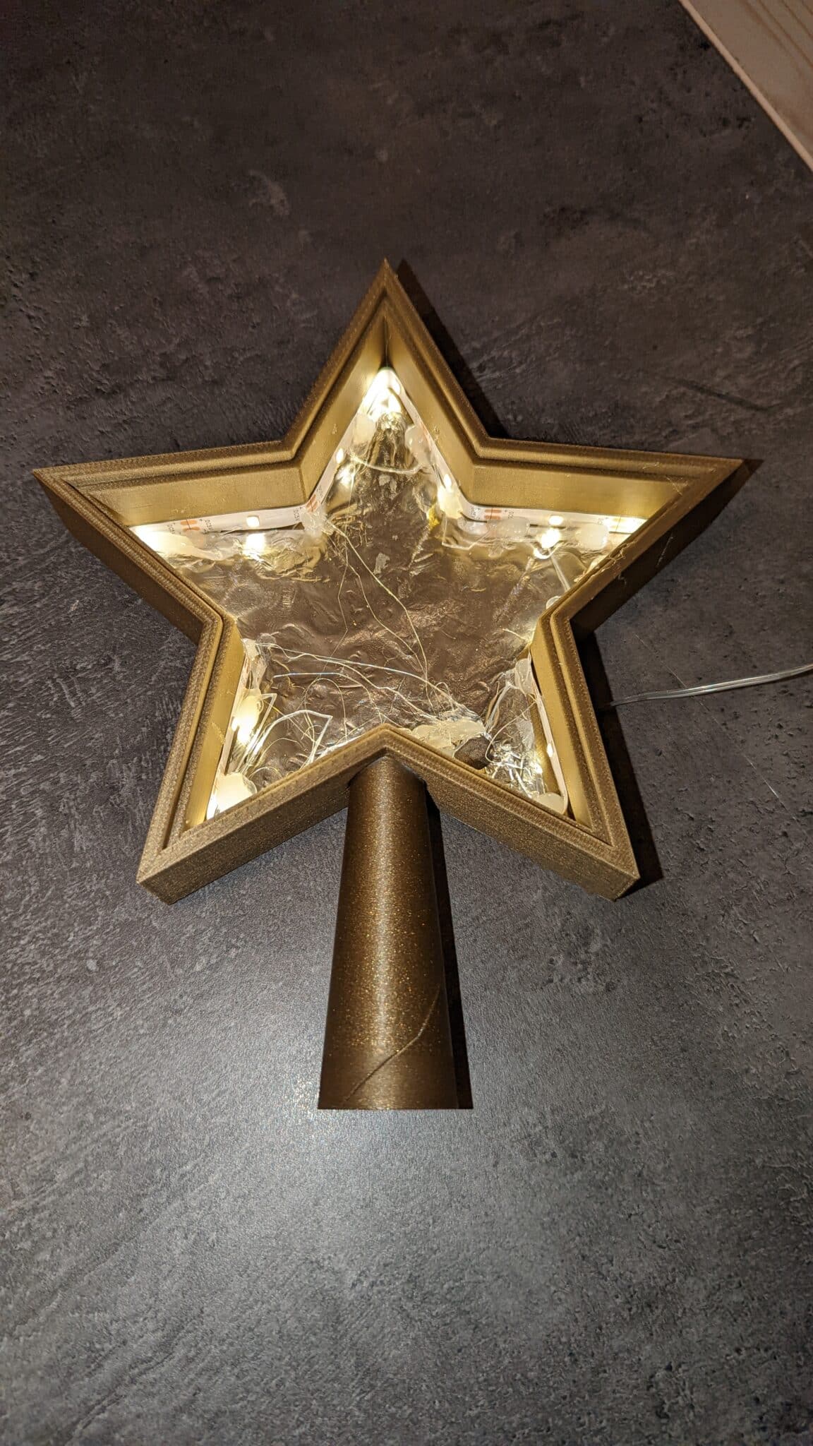 Christmas Star Tree Topper - Star Lithophane • ItsLitho