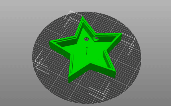 Christmas Star Tree Topper - Star Lithophane • ItsLitho