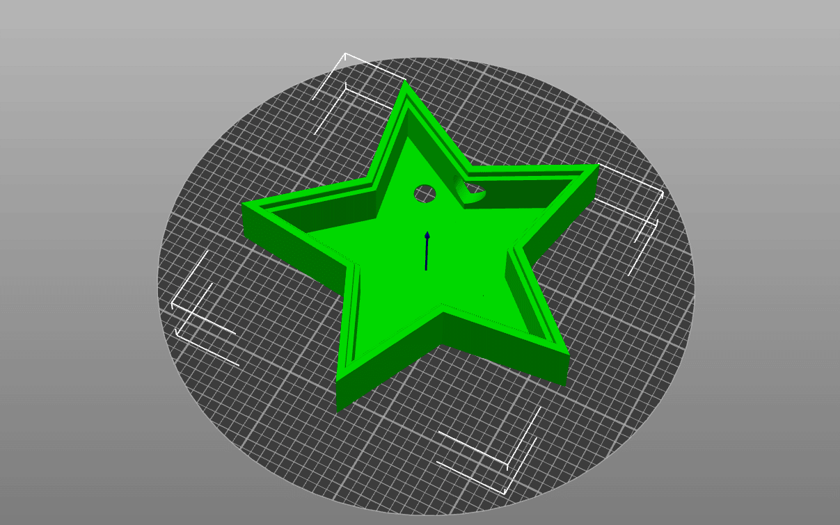 Christmas Star Tree Topper - Star Lithophane • ItsLitho